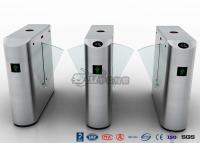 China RNCF7088 Electronic Flap Barrier Gate DC24V 20W with 40 Persons/Minute Capacity and 5 Million Cycle Life for sale