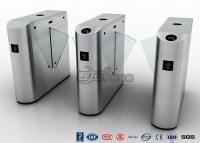China Auto Retractable Waist High Turnstile with Face Recognition & Card Reader - 1420x310x1005mm, 35 Persons/Min for sale