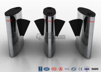 China Fast Speed Security Barrier Gate Turnstile 1200mm x 990mm with 30 Persons/Min Capacity for Intelligent Building Access Control for sale