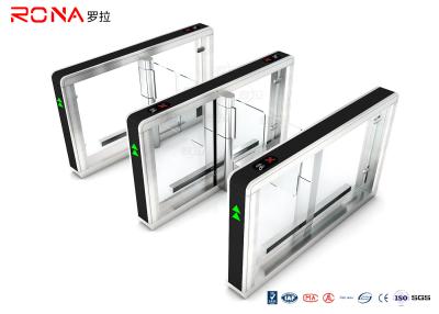 China Anti Pinch Speed Gate Turnstile 1200mm Channel 240V Pedestrian Access Control for sale
