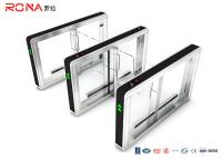 China Indoor Speed Gate Turnstile with Servo Driving Motor - Access Control System with LED Indicators and Anti-Pinch Safety for sale