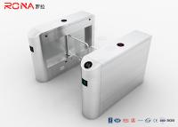 China Anti Pinch Security Swing Gate Turnstile Stainless Steel 1200mm Card Reader Bi Directional for sale