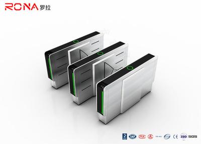 China RNCF 7088H Flap Barrier Gate Turnstile with Face Recognition DC24V 20W 0.6S Opening for sale