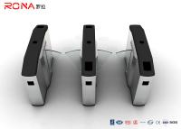 China Automatic Facial Recognition Flap Barrier Gate Turnstile Fast Lane Retractable for sale