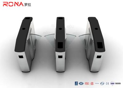 China Automatic Facial Recognition Flap Barrier Gate Turnstile Fast Lane Retractable for sale
