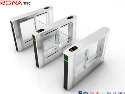 China Bus Station Stainless Steel Speed Gate Turnstile With RFID Card Reader for sale