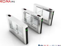 China Office Building Speed Gate Turnstiles With Servo Motor Card Reader for sale