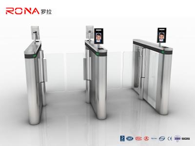 China RNCF 8008Z Full Automatic Barrier Speed Gate with Servo Motor - 30-35 Persons/Min Pass Rate, 2.0mm Stainless Steel Housing for sale