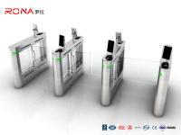 China SUS304 Acrylic Glass Swing Barrier Gate IP54 DC24V 550mm Access Control Turnstile with 5-8 Million Cycle Life for sale