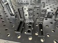 China Nitrided Rust Proof Cast Iron 3D Welding Table for sale