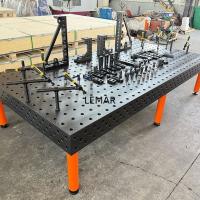 China Nitrided Rust Proof Cast Iron 3D Welding Table for sale