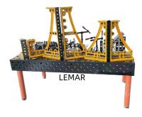 China Nitrided Rust Proof Cast Iron 3D Welding Table for sale