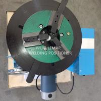 China 50kg Load Rotary Welding Positioner 0 - 90 Degree Tilt Angle CNC Control Pipe for sale