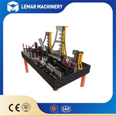 China D28 series 3D welding table Steel Q355 4000*2000*200mm for sale