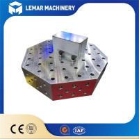 China Octagon shaped heavy duty welding table with sturdy steel construction for sale