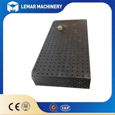 China 8000N Welding Table Top Only 50 X 50mm Grid Line ±0.05mm Hole Tolerance 50mm for sale
