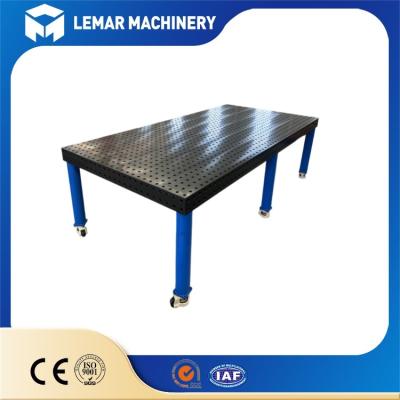 China Hole  16mm 3D Welding Table Plasma Nitriding High Precision Welding Workbench for sale