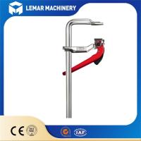 China 40mm 45mm Fixture Clamp Ratcheting Quick Release F Clamp For Welding Table Positioning for sale
