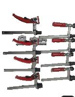 China Ratchet F Clamp Industrial Grade Woodworking Quick Heavy Duty F Clamp Holder for sale