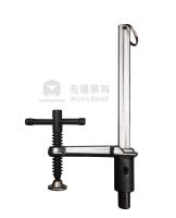 China Ratcheting F-Clamp with Wide Opening Capacity and Durable Cast Iron Body for sale