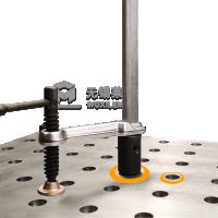 China Welding Table F Clamp Electrical High Clamping Pressure Extendable Table Clamp for sale