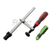 China Oversized Fixture Clamp Jaw Ratchet Insert F Clamp For Wide Throat Capacity for sale