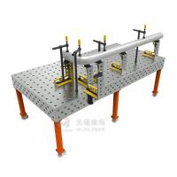 China 16 series heavy duty modular welding table with 5/8 hole pattern for sale
