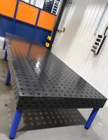 China 3D Welding table 3000 x1500 x100mm Nitrided Finish 12mm Table Plate 16mm Hole for sale