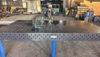 China High accuracy 16 series welding table with metric hole grid pattern for sale