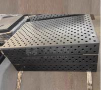 China 3D welding tables system bores in a 50 x 50 mm diagonal grid for sale