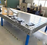 China D16 Welding Table Industrial Grade Steel Welding Bench with Flat Surface for sale