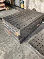 China Assembly flat welding table with D16 hole system for sale