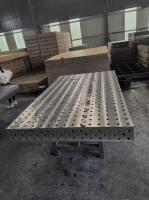 China HT300 Cast Iron 3D Welding Table D16 16mm 50mm Grid for sale