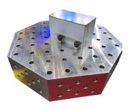 China Octagonal Adjustable Welding Table Mobile 360° Fixture Access Weldtables Anti Corrosion for sale