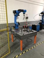 China Modular D28 welding fixture table compatible with all major brand clamping tool systems for sale