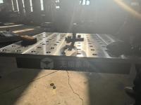 China 100mm Grid Holes Fixturing Table Q355  D28 2D Large Welding Table for sale