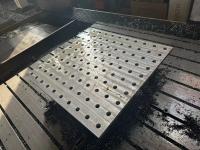 China 100mm Grid Holes Fixturing Table Q355  D28 2D Large Welding Table for sale