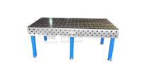 China Robust Grid Welding Fixture Table D28 3D Welded Steel Table Industrial Use for sale