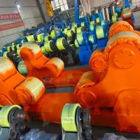 China Heavy Duty 80T Welding Rotator Tank Turning Rollers For 850 - 5000mm Pipe JB Motor for sale