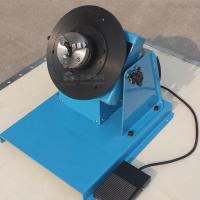China 10kg Small Rotary Welding Table Positioner For Stainless Steel Corrugated Pipe Welding for sale