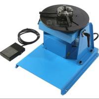 China 10kg Small Rotary Welding Table Positioner For Stainless Steel Corrugated Pipe Welding for sale