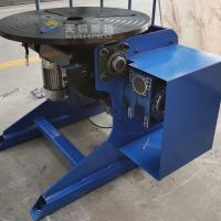 China 375W Rotating Welding Positioner 245mm For Tube Flanges And Tee Elbow Welding Equipment for sale