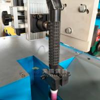 China 1000mm Longitudinal Welding Machine Straight Linear Seam Welder For Stainless Steel Chimney for sale