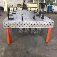 China 16mm Hole Fabrication Fixture Table 50mm Grid CNC Machined Precision Welding Table for sale