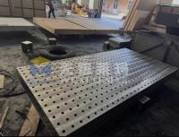 China 16mm Hole Fabrication Fixture Table 50mm Grid CNC Machined Precision Welding Table for sale