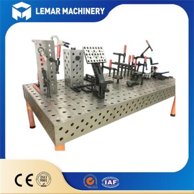 China High Strength 3D Welding Table for Workshop welding platform Five sided for sale