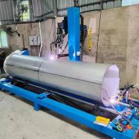 China 200 - 1500mm/Min Circumferential Seam Welder For Pipe Flange Girth Welding 0.6Mpa for sale