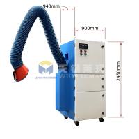 China HEPA Filter Welding Dust Collector 1500m3/H Activated Carbon Filter Fume Collector for sale