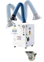 China HEPA Filter Welding Dust Collector 1500m3/H Activated Carbon Filter Fume Collector for sale