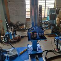 China 1300mm Side Seam Welding Machine Six Axis Rotating Torch For Steel Pipes for sale